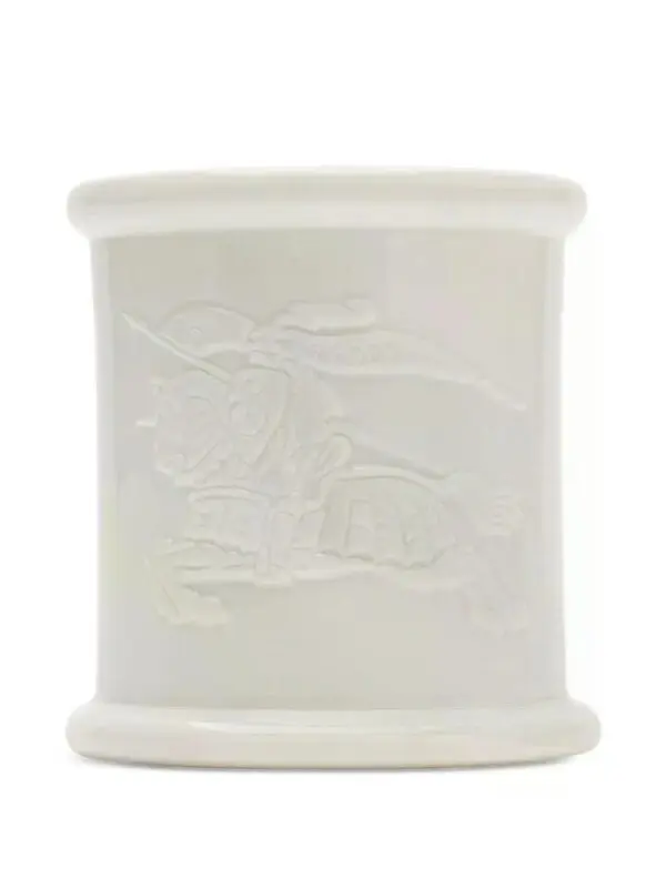 Burberry Small Equestrian Knight Candle - White