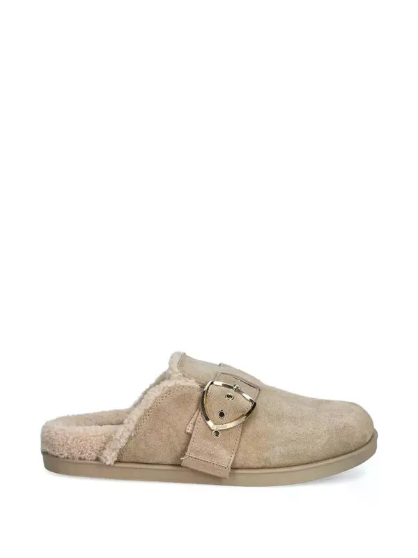 BLAUER. Glade Buckle-detail Loafers - Neutrals