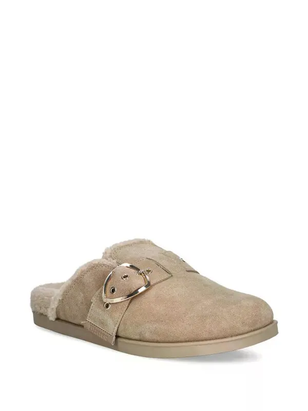 BLAUER. Glade Buckle-detail Loafers - Neutrals