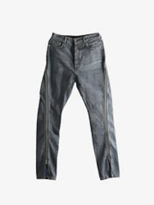 Rick Owens Denim Bolan Banana Pants
