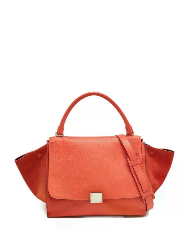 Celine 2012 Trapeze Leather Tote Bag