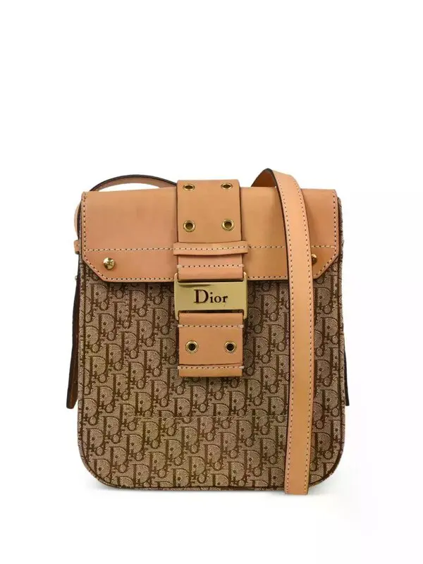 Dior 2003 Trotter-pattern Shoulder Bag