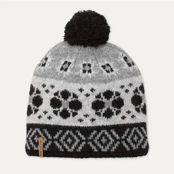 Turtle Fur Camilla Pom Beanie - Black