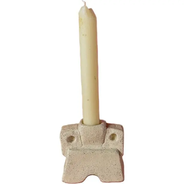 ALMA Ome Candle Holder - White