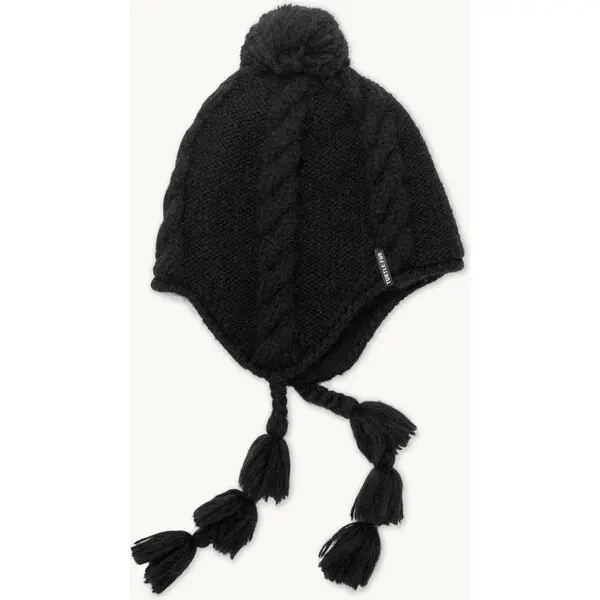 Turtle Fur Ingrid Earflap Pom Beanie