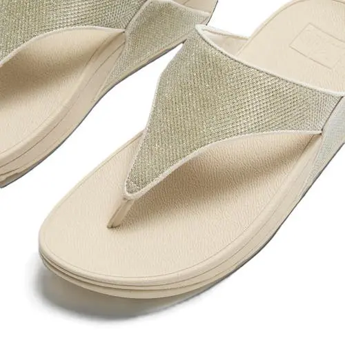 Fitflop Lulu Shimmerglitz Thong Sandals