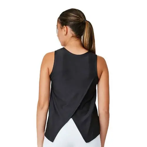 SOFIBELLA Mesh Tennis Tank