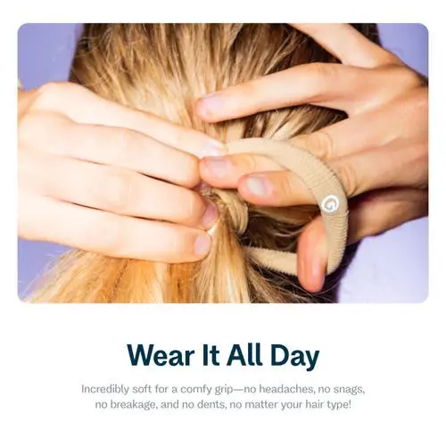 GIMME BEAUTY Thick Fit Hair Bands - Beige
