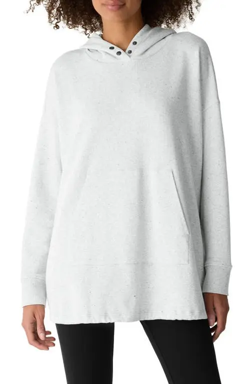 Eileen Fisher Cotton-blend Tunic Hoodie