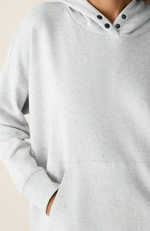 Eileen Fisher Cotton-blend Tunic Hoodie