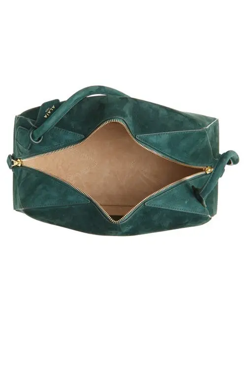 Alaïa Bowling Shoulder Bag - Vert Foret