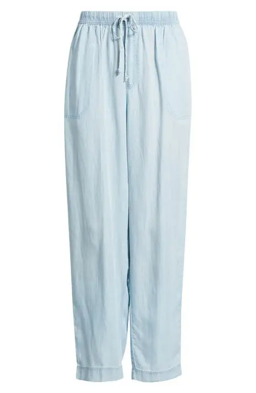 BEACHLUNCHLOUNGE Ronni Chambray Pants - Bleach Wash