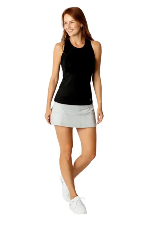 SOFIBELLA Tennis Tank Top - Black