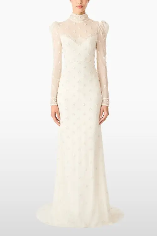 Jenny Packham Dore Embellished Gown