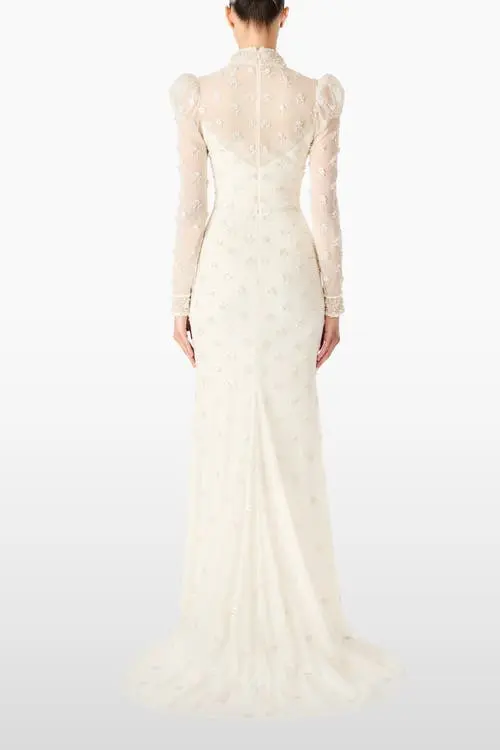 Jenny Packham Dore Embellished Gown