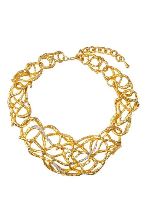 SUSAN CAPLAN 1994 Vintage Elizabeth Taylor Necklace - Precious Vine