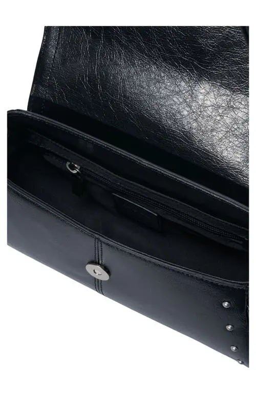 ORYANY Studded Shoulder Bag - Black