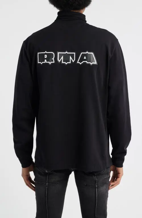 RtA Graphic Military Patch Turtleneck