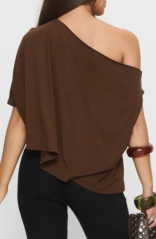 Princess Polly Passerby Asymmetric One-shoulder Top