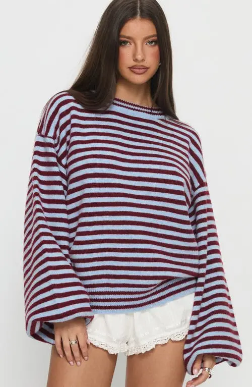 Princess Polly Striped Oversized Sweater