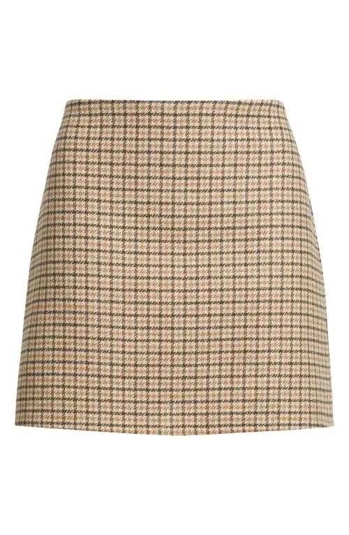 Madewell Double Face Wool Miniskirt