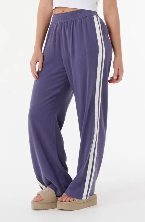 Rip Curl Cotton Wide Leg Pants - Navy