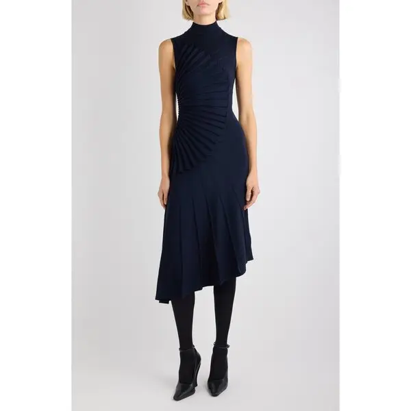 Alaïa Sculpting Wool Sweater Dress