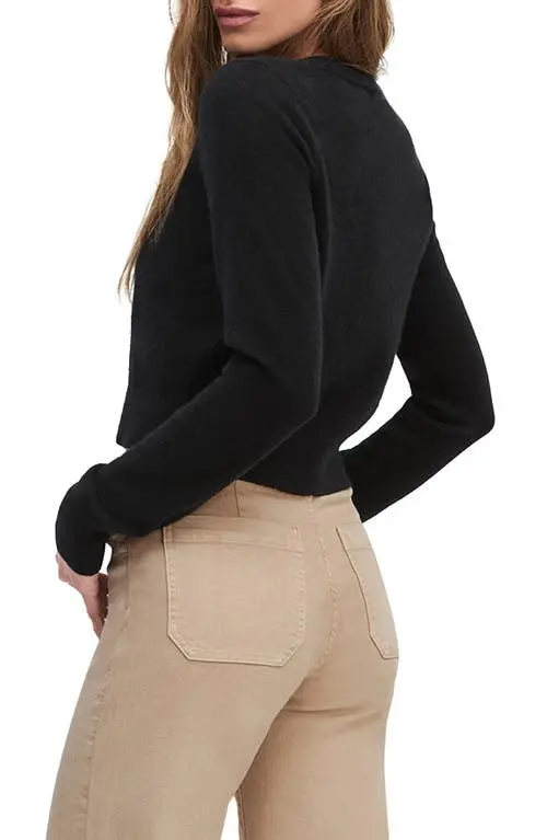 FAVORITE DAUGHTER Rebecca Crop Cashmere Cardigan
