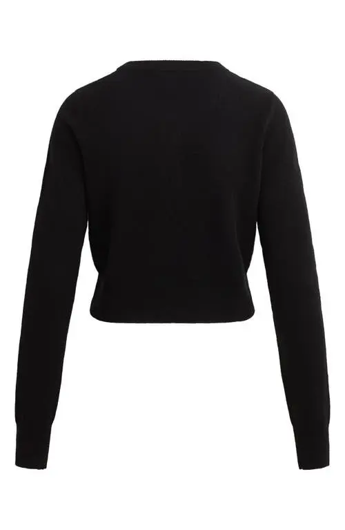 FAVORITE DAUGHTER Rebecca Crop Cashmere Cardigan