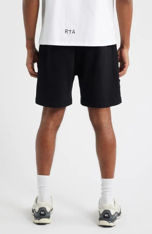 RtA Cotton Drawstring Sweat Shorts