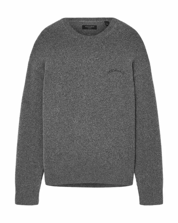 ALLSAINTS Odessa Crewneck Sweater - Carter Grey