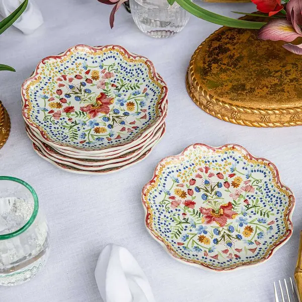 JULISKA Sofia Side/cocktail Plate, Set Of 4