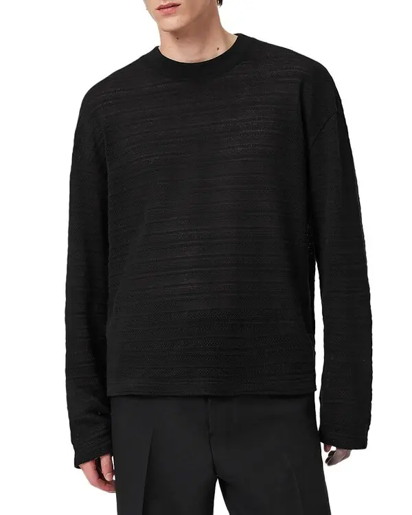 ALLSAINTS Cove Crewneck Sweater - Jet Black
