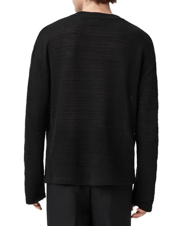 ALLSAINTS Cove Crewneck Sweater - Jet Black