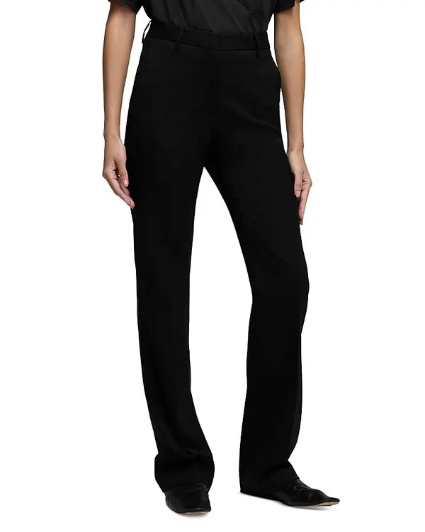 ARGENT Straight Leg Pants - Black