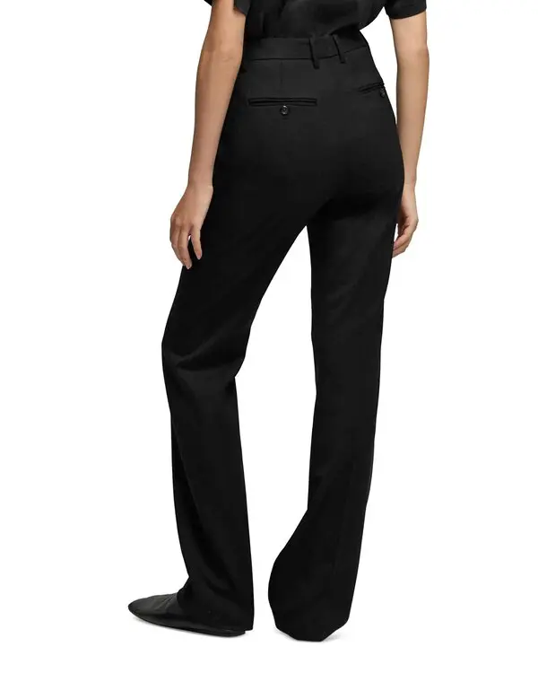 ARGENT Straight Leg Pants - Black