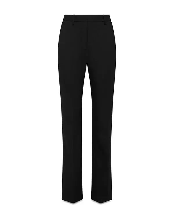 ARGENT Straight Leg Pants - Black