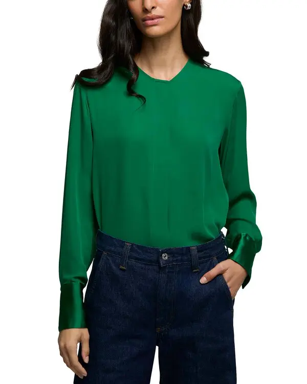 ARGENT Silk Blouse
