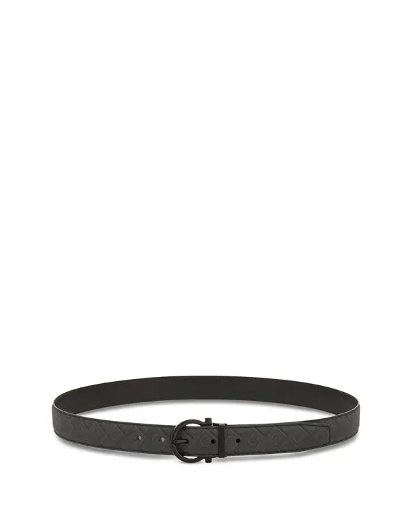 FERRAGAMO Adjustable Leather Belt
