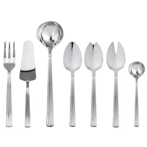 MEPRA Sole Serving Set7 Pieces - Silver
