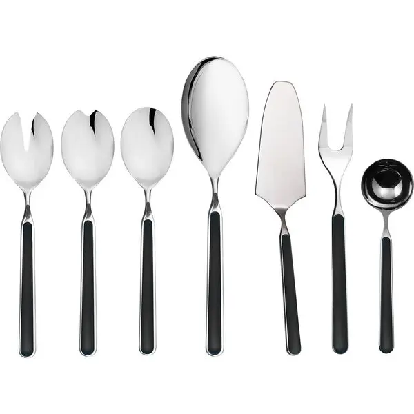 MEPRA Fantasia Serving Set7 Pieces - Black