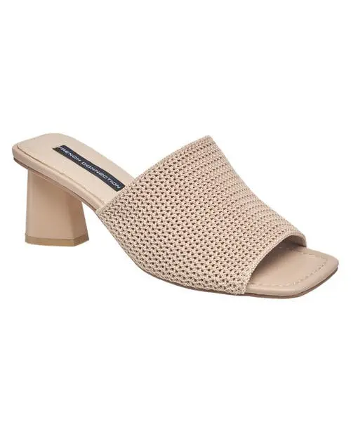 French Connection Sevran Knit Mule - Taupe