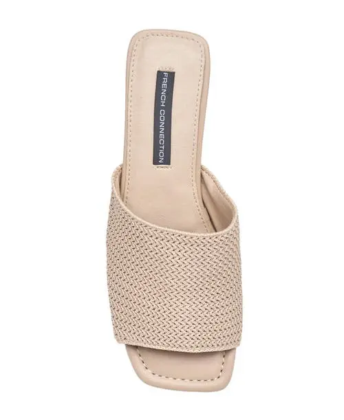 French Connection Sevran Knit Mule - Taupe