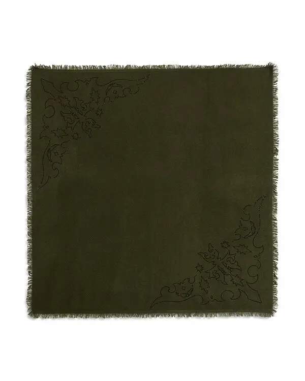 Zadig&Voltaire Stevie Strass Western Cashmere Scarf - Record