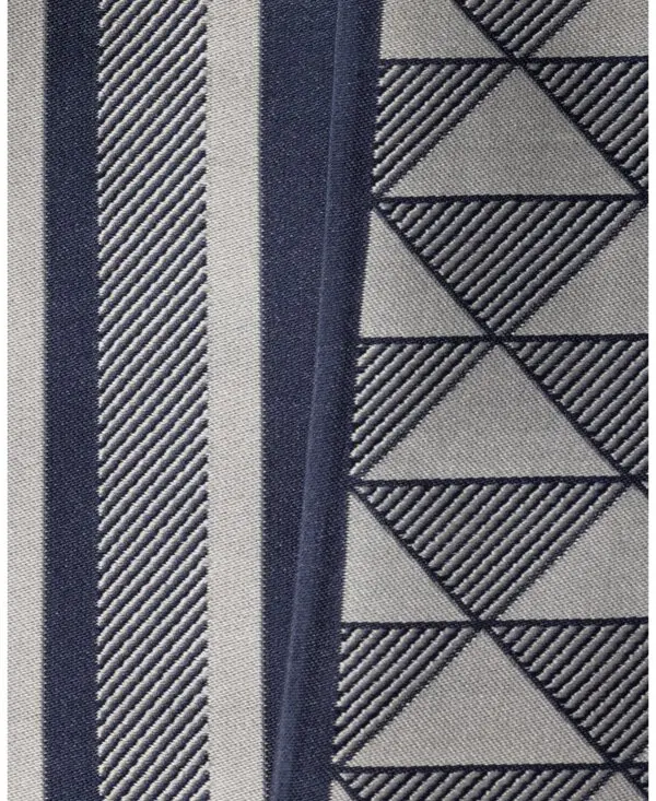 Prada Jacquard Silk Tie - Blue