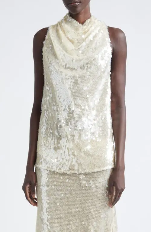 Altuzarra Sleary Sequin Top