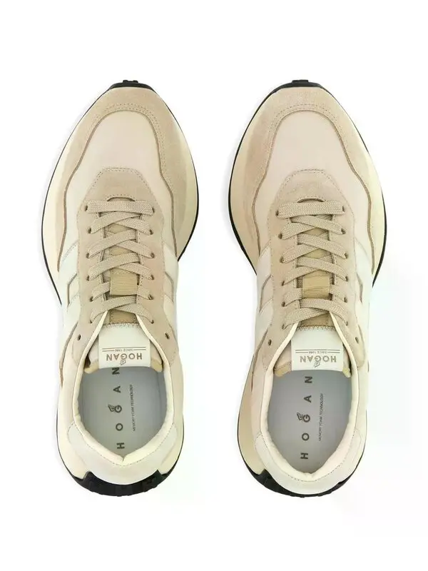 Hogan H601 Panelled Sneakers - Neutrals