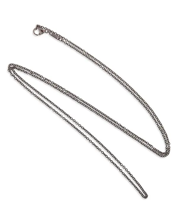 Ileana Makri Chain Link Necklace - Silver