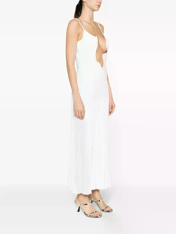 Christopher Esber Salacia Wired Maxi Dress - Neutrals