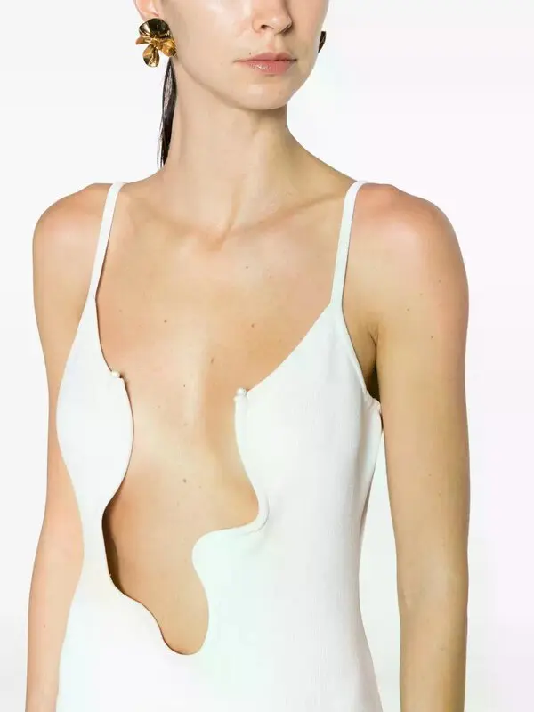 Christopher Esber Salacia Wired Maxi Dress - Neutrals